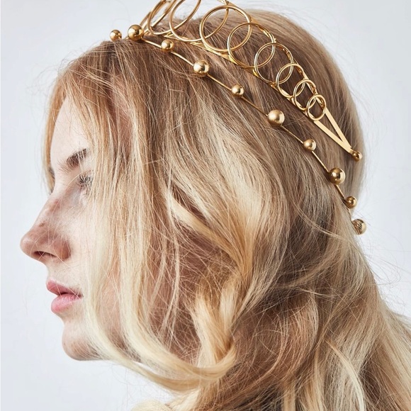leletny | Accessories | Lelet Ny Drops Metal Halo Headpiece | Poshmark